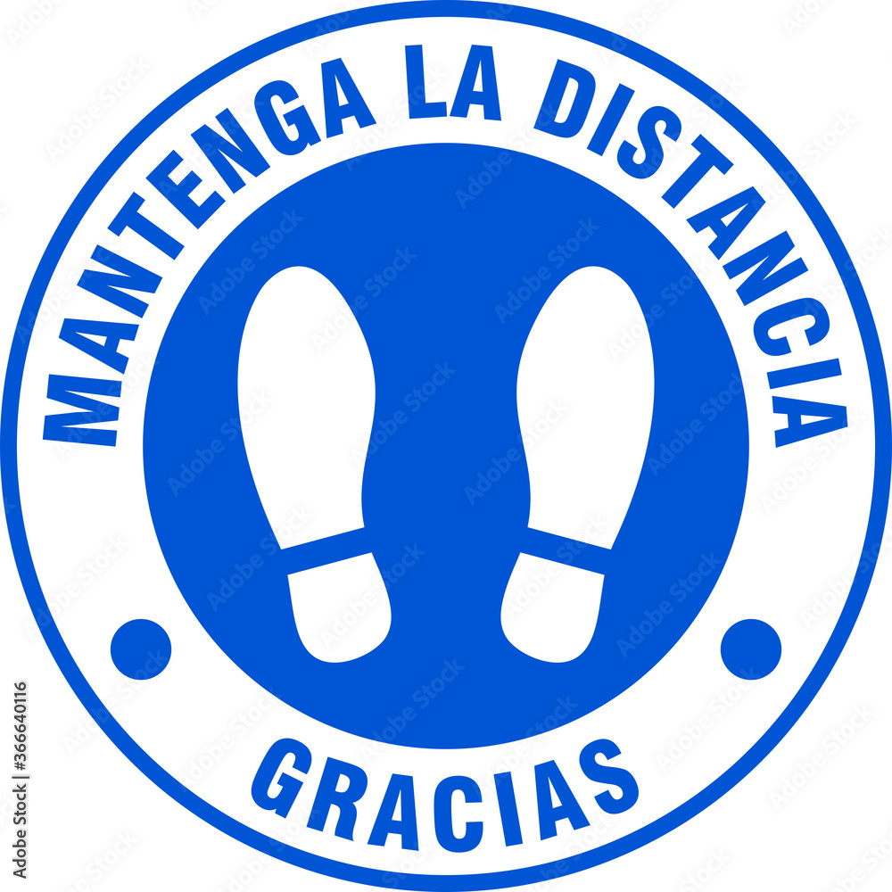Mantenga La Distancia Gracias Keep Your Distance Thank You In mantenga-la-distancia-gracias-keep-your-distance-thank-you-in