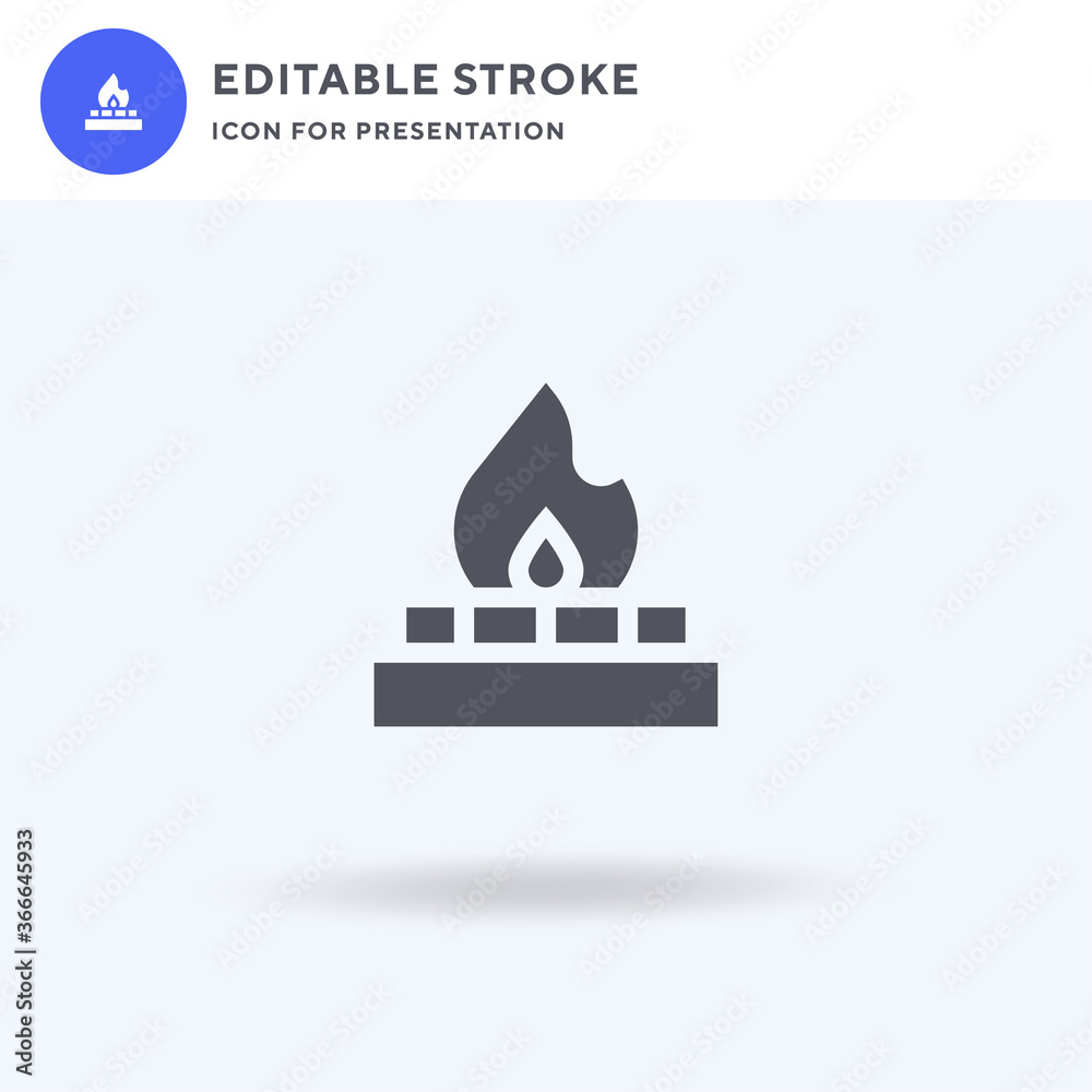 Yagna icon vector, filled flat sign, solid pictogram isolated on white ...