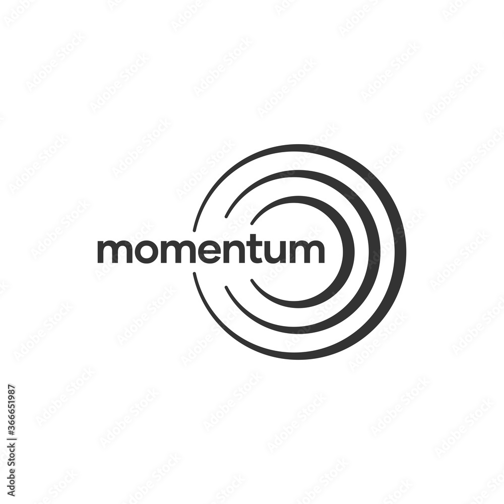 Momentum Impulse Consulting Logo Vector Stock Vector | Adobe Stock