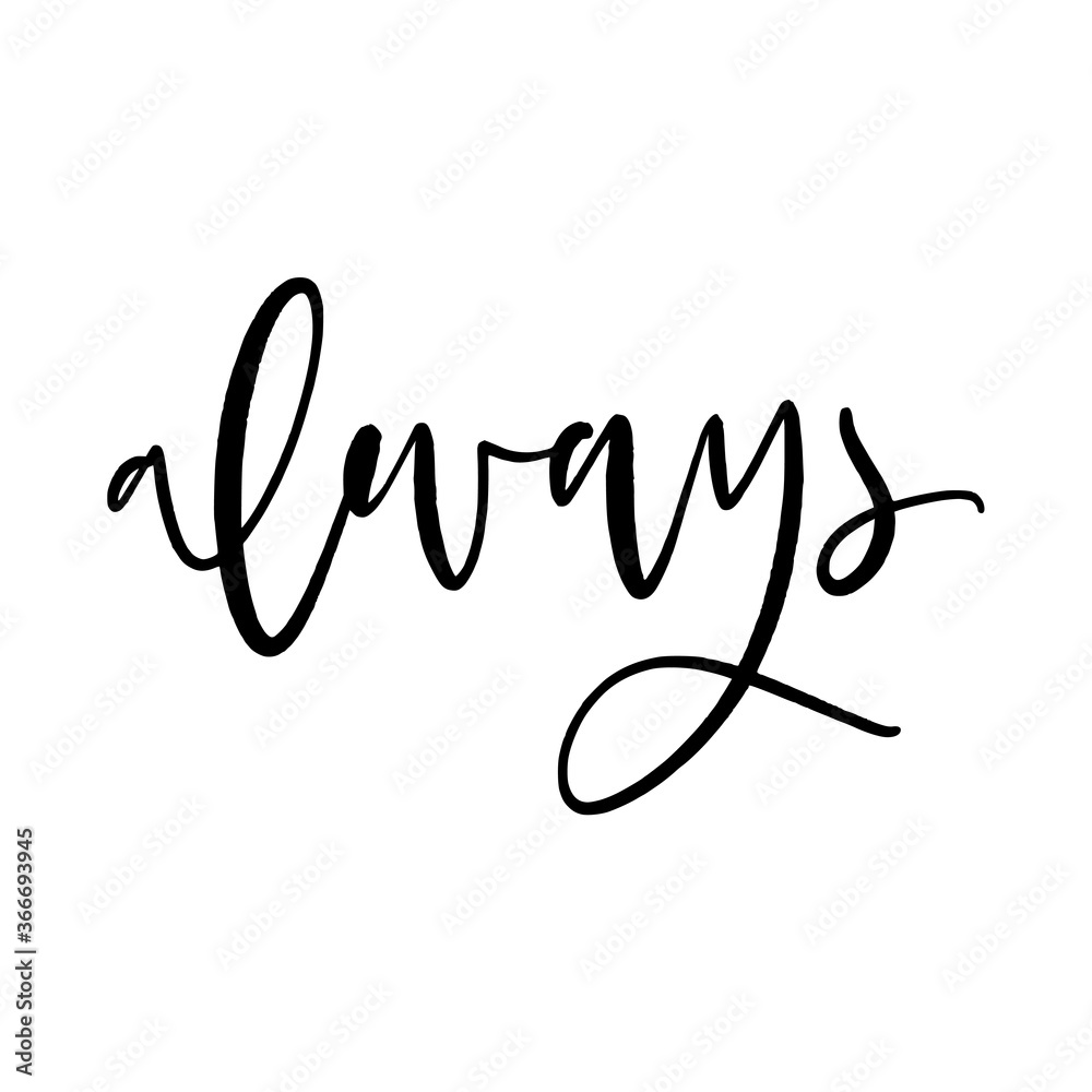 Cute hand drawn lettering modern calligraphy composition. Stock Vector ...