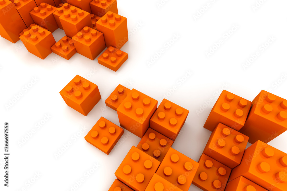 blocks background for template design Stock Illustration | Adobe Stock