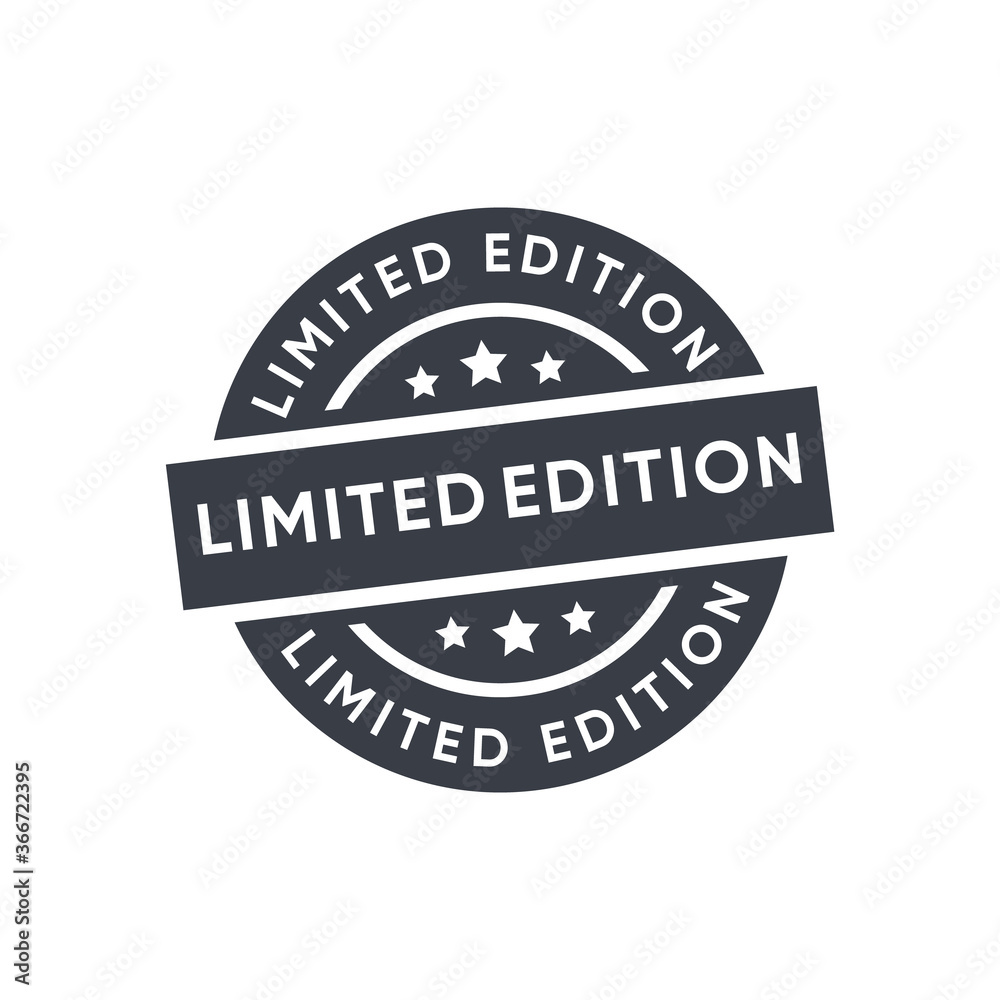 limited edition stamp vector design Stock Vector | Adobe Stock