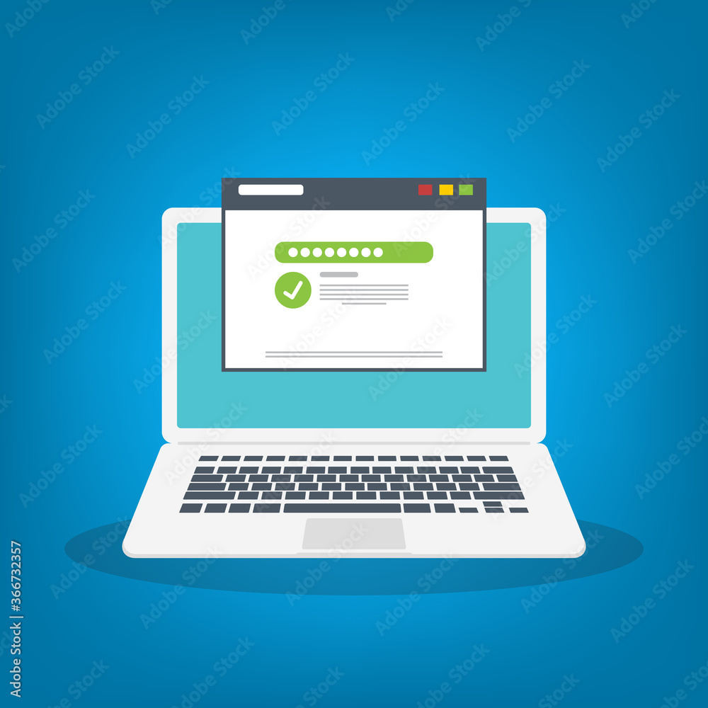 Fototapeta mapa świata dla dzieci Successful web browser Login page on ... Fototapeta mapa świata dla dzieci Successful web browser Login page on ...