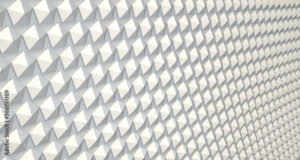 Abstract 3d white geometric background. White texture with shadow ...