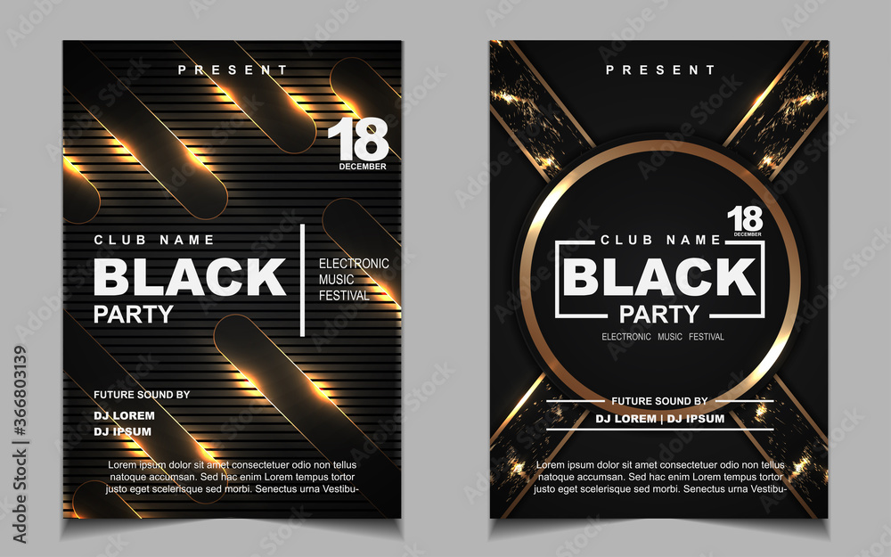 Elegant Event Poster Design