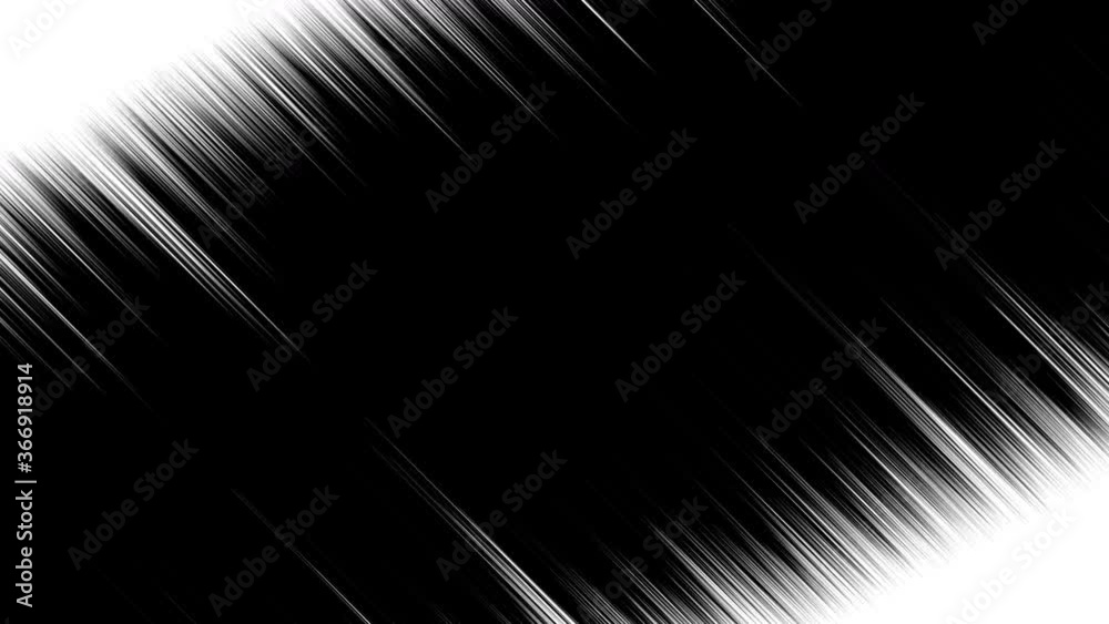 Japanese comic material. Speed line, Effect line, Concentration line ...