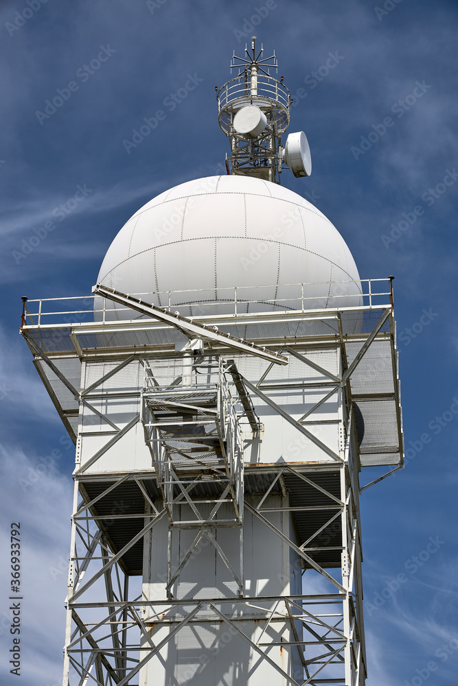 Torre de control de una estación de salvamento marítimo Stock Photo ...