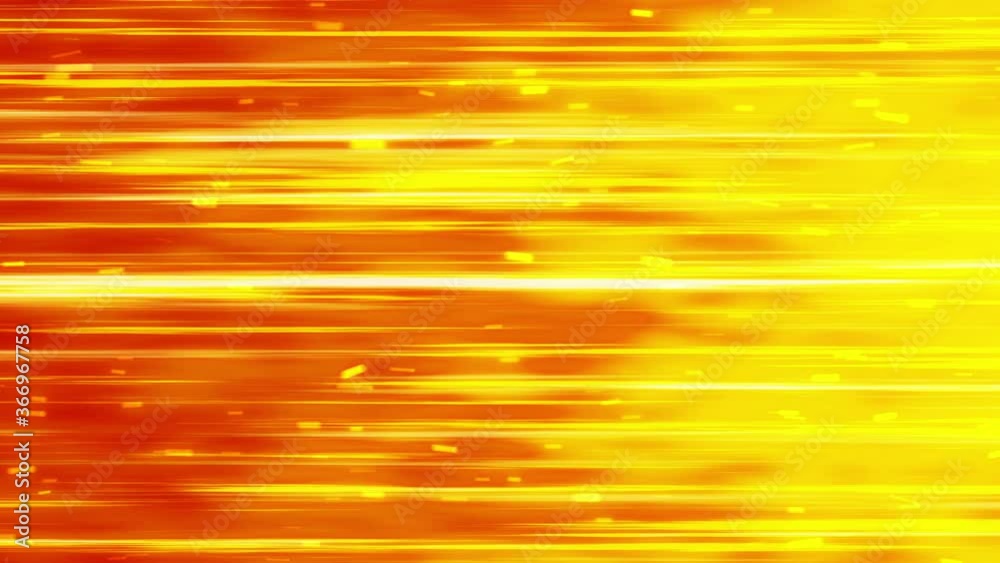 Manga or comic book lines animation. Action speed effects with sparks ...