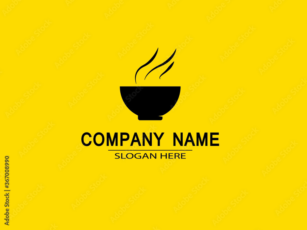 Food hotel logo graphic design fresh logo design. Stock Vector | Adobe ...
