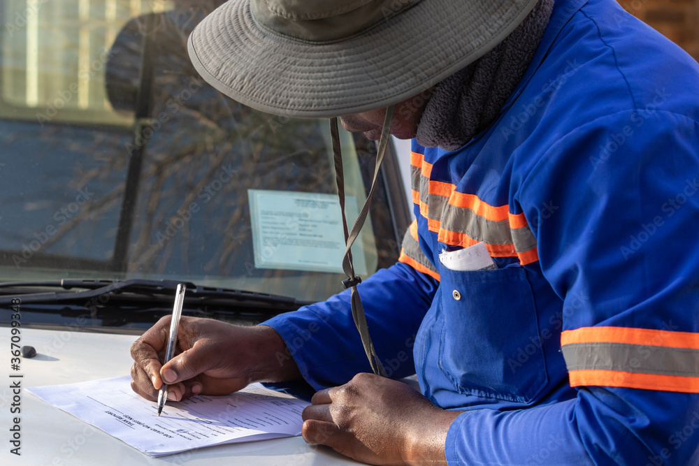 African electrician Stock Photo | Adobe Stock