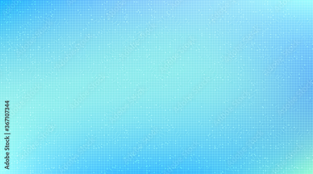Light Blue Circuit Board Technology on Future Background,Hi-tech ...