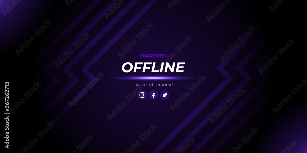 abstract twitch offline background design Stock Vector | Adobe Stock abstract twitch offline background design Stock Vector | Adobe Stock