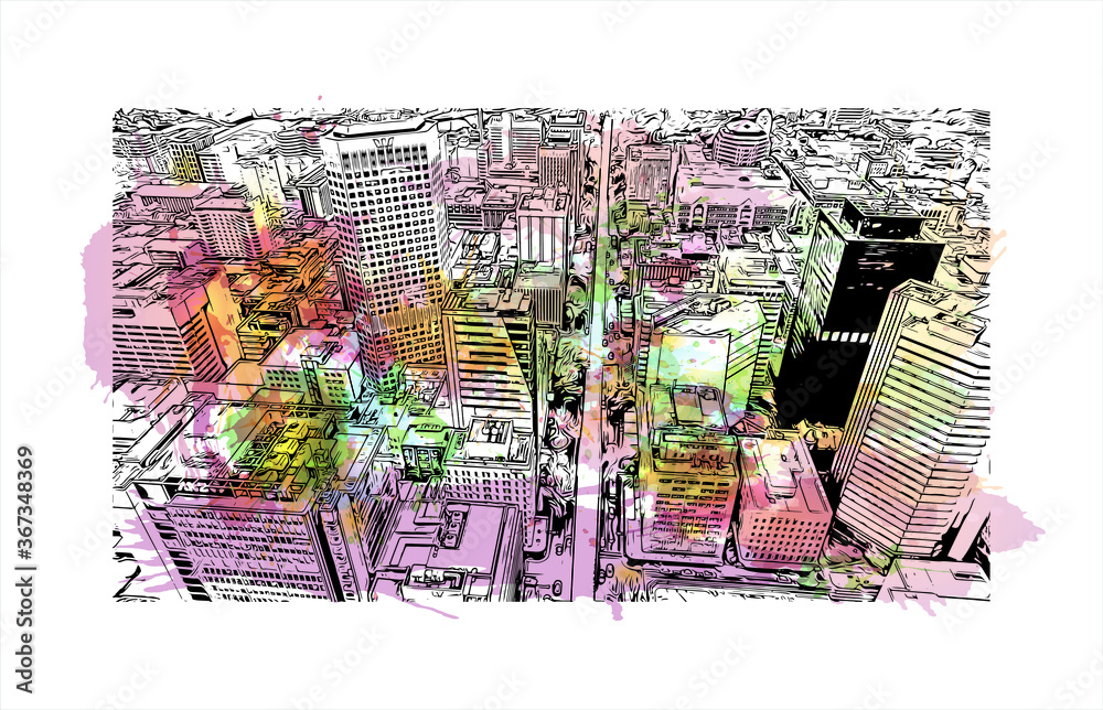 Building view with landmark of Adelaide is South Australia’s ...