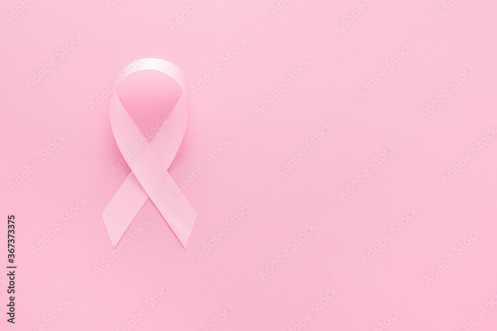 Breast Cancer Awareness Ribbon Background
