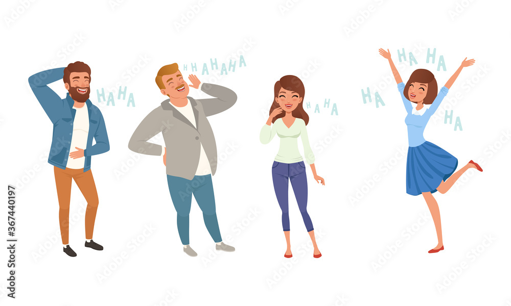 Clip Art People Laughing