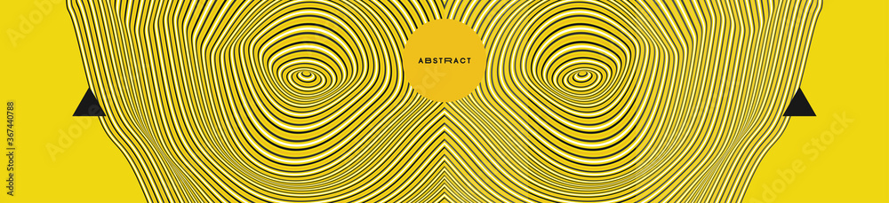 Background with optical illusion. Pattern can be used as a template for ...