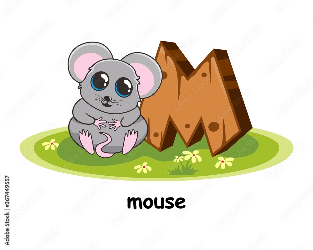 M Alphabet Animation