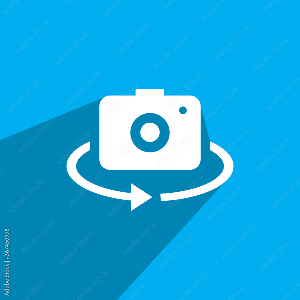 camera rotation icon, TECHNOLOGY ICON VECTOR Stock Vector | Adobe Stock