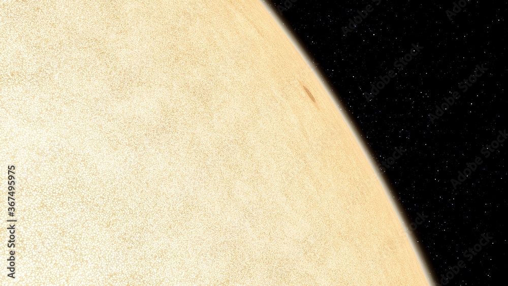 sun in space, close look at a star in space, red dwarf, blue star ...