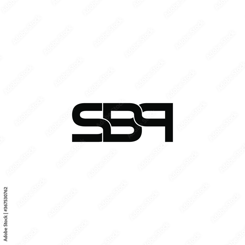 sbp letter original monogram logo design Stock Vector | Adobe Stock
