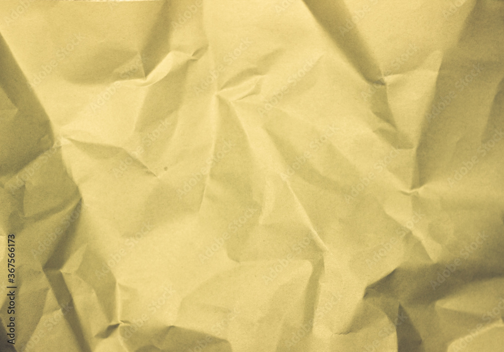 Crumpled gold background. Wrinkled gold texture. Stock Photo | Adobe Stock