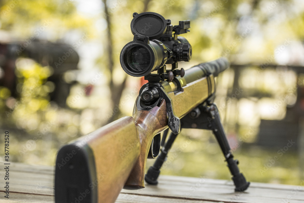 Foto de Classic precising wooden sniper bolt action attach precising ...