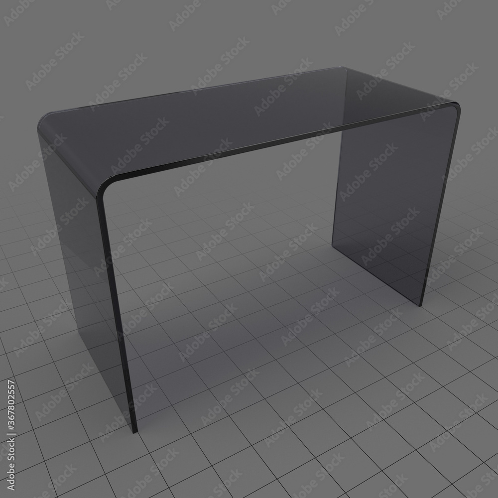 Modern desk 4 Stock 3D asset | Adobe Stock