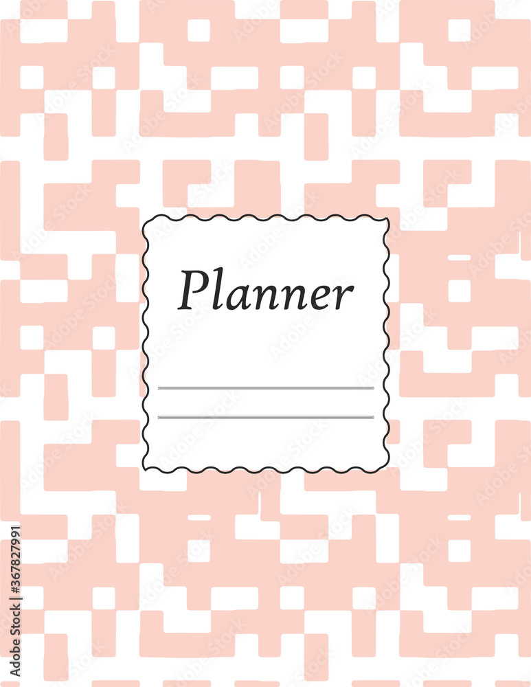 Beautiful planner design, life planner template, planner cover design ...