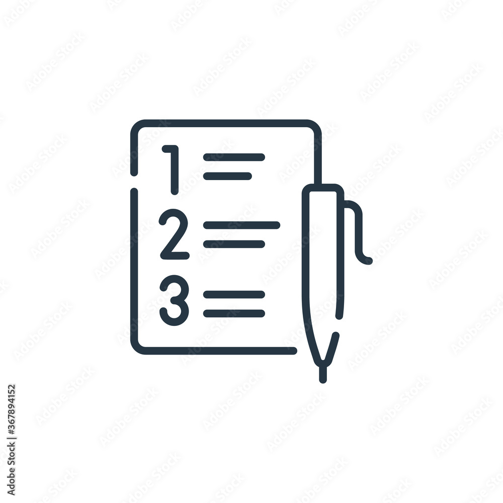 development plan icon vector from programming concept. Thin line ...