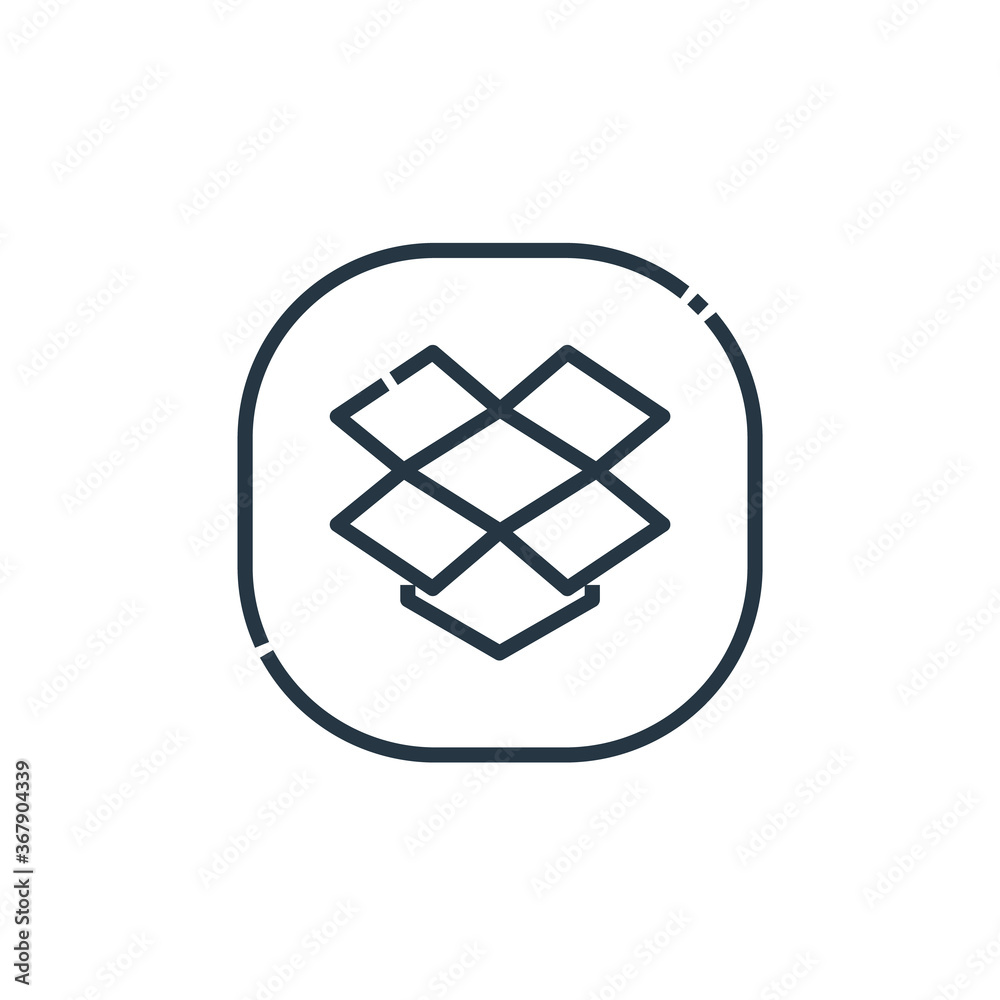Dropbox Logo Vector