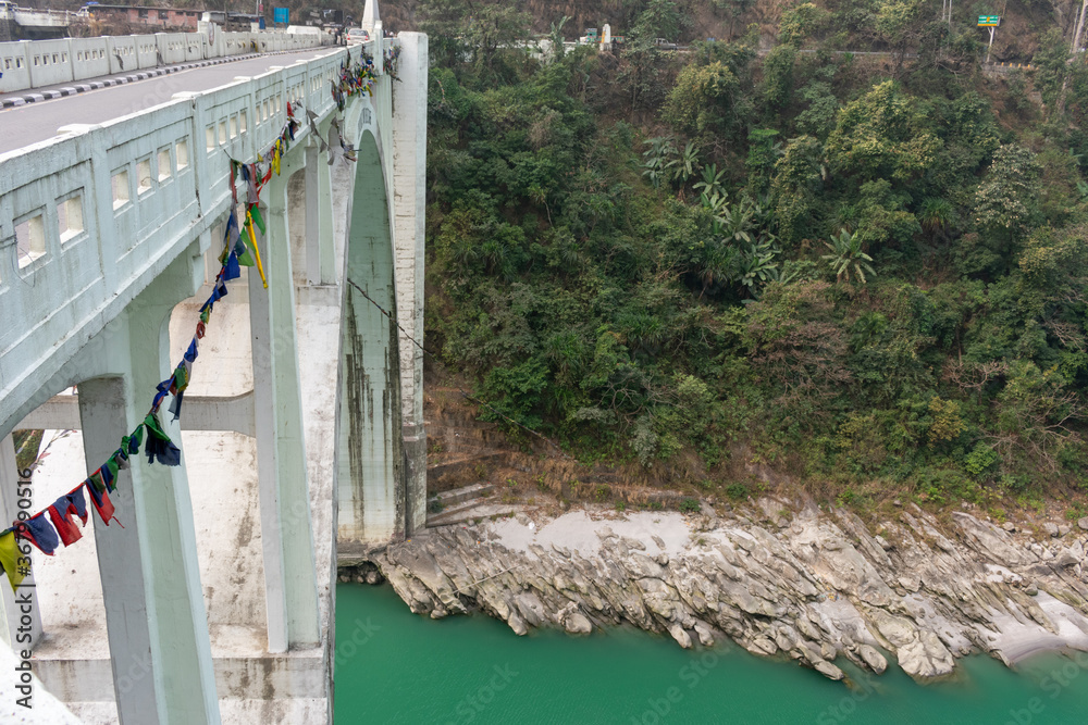 Coronation bridge. Beautiful architectural bridge. Stock Photo | Adobe ...