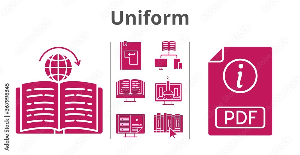uniform set. included chemistry, ebook, pdf, school, book, learning ...