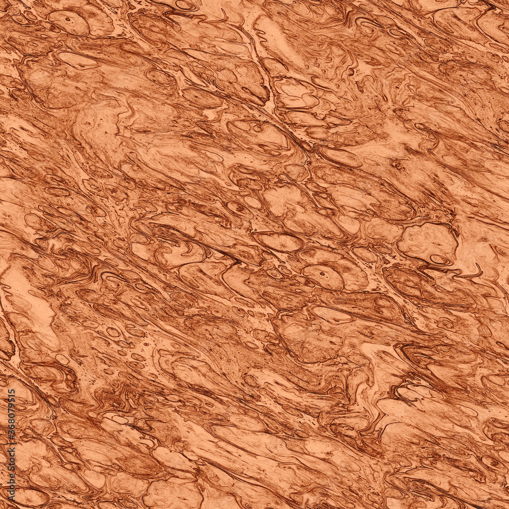 Copper seamless texture, molten copper background for textile design ...