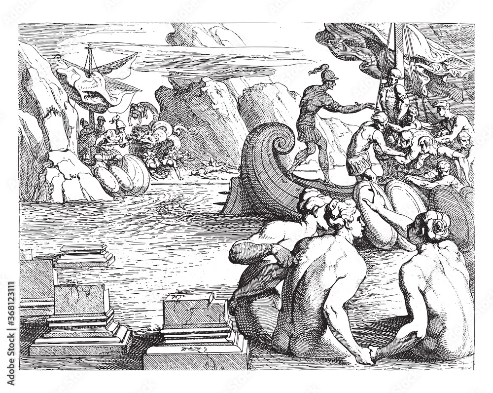 Odyssey Sirens Drawing