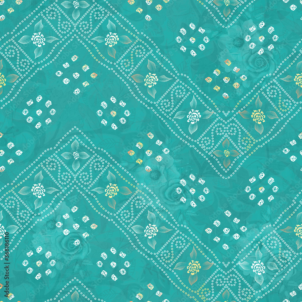 Seamless Bandhani Patterns,seamless BANDHANI patola pattern Stock ...