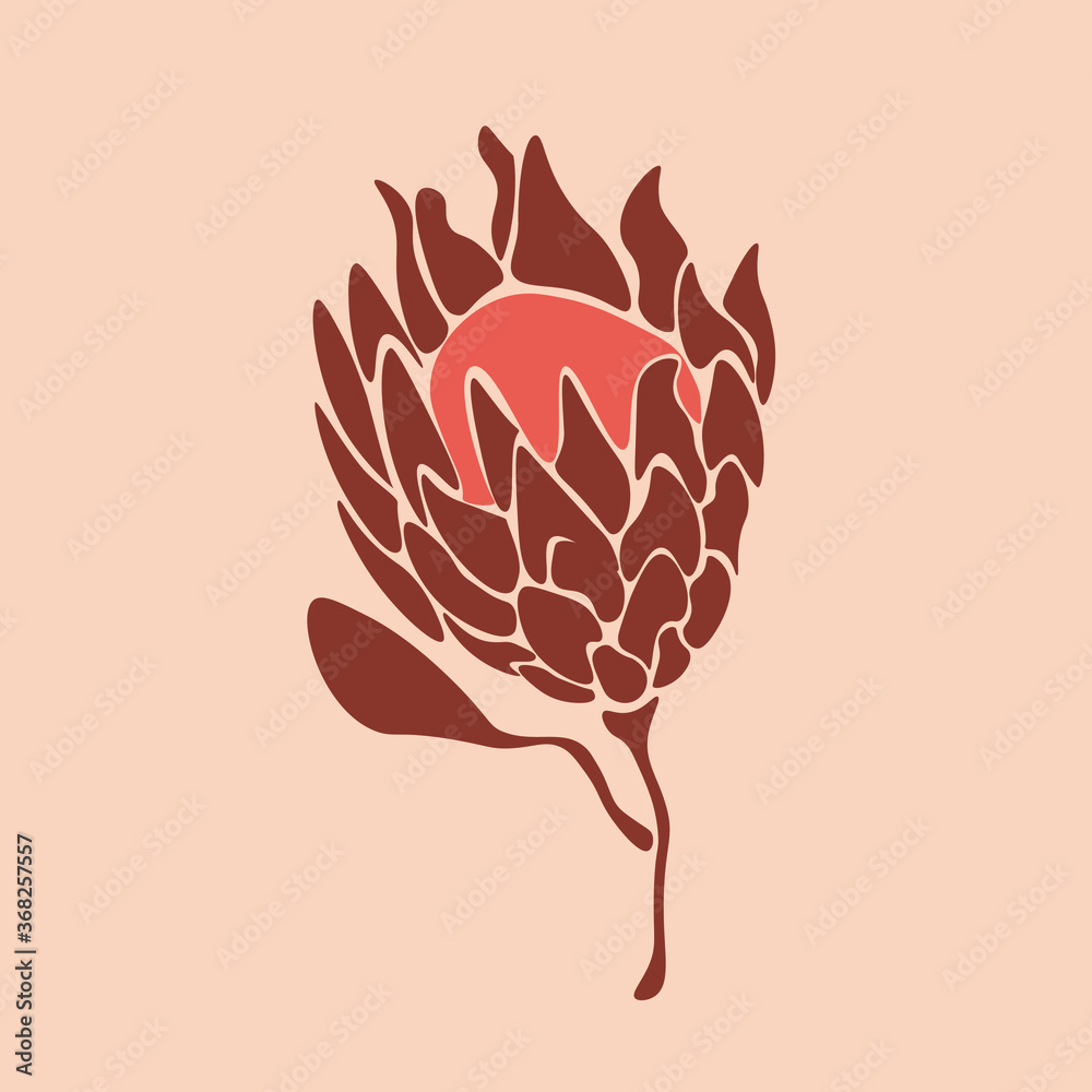 Proteus graphically drawing the logo or embossing. Stock Vector | Adobe ...