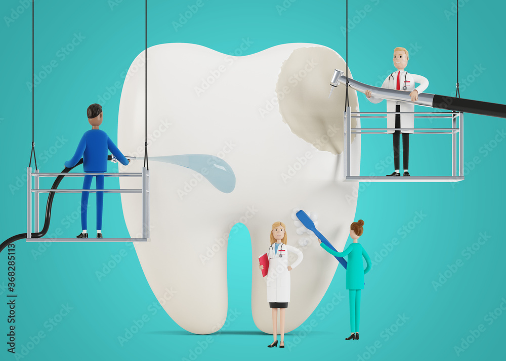 Dentists clean, treat a sick aching tooth. Doctors clean, drill dental ...