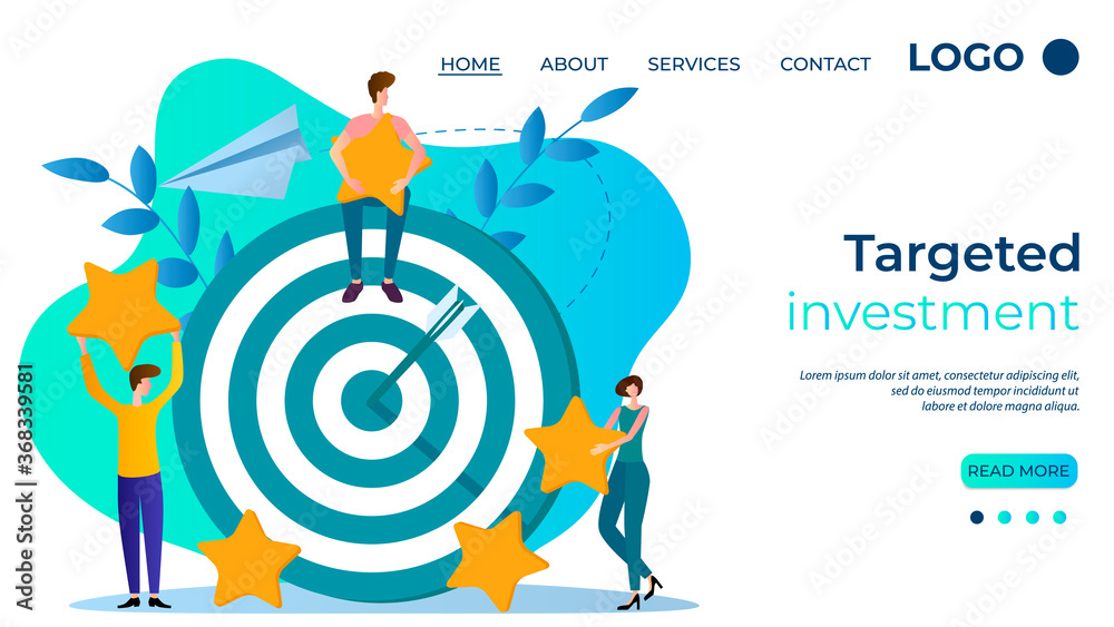 Targeted investment.People determine the rating of a business for ...