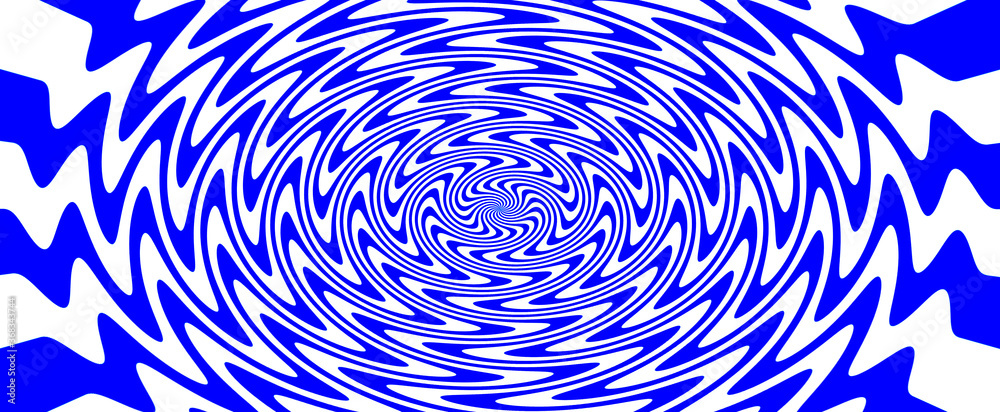 optical illusion blue and white abstract background Stock Photo | Adobe ...