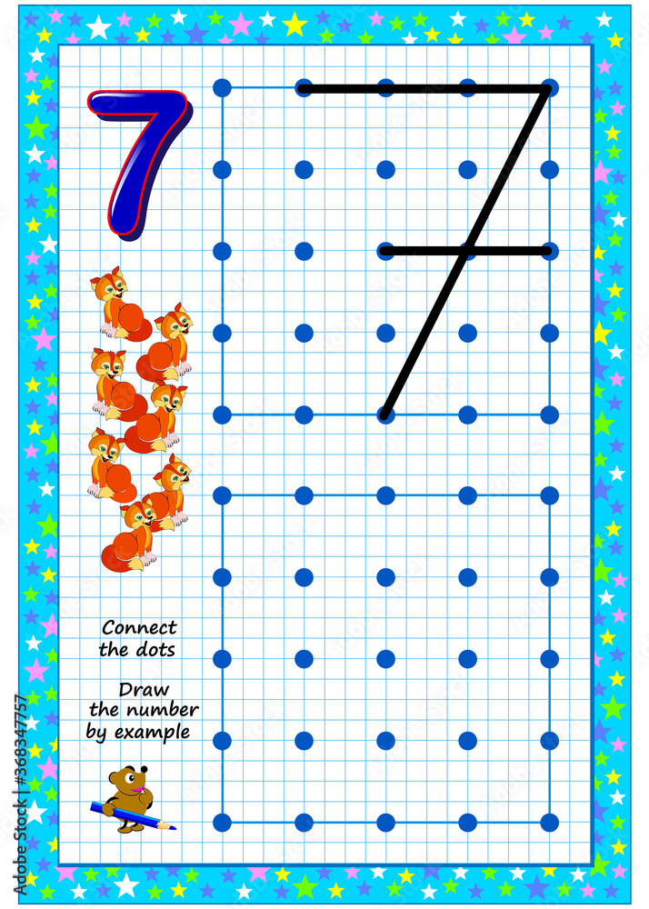Dots For Preschoolers Writing
