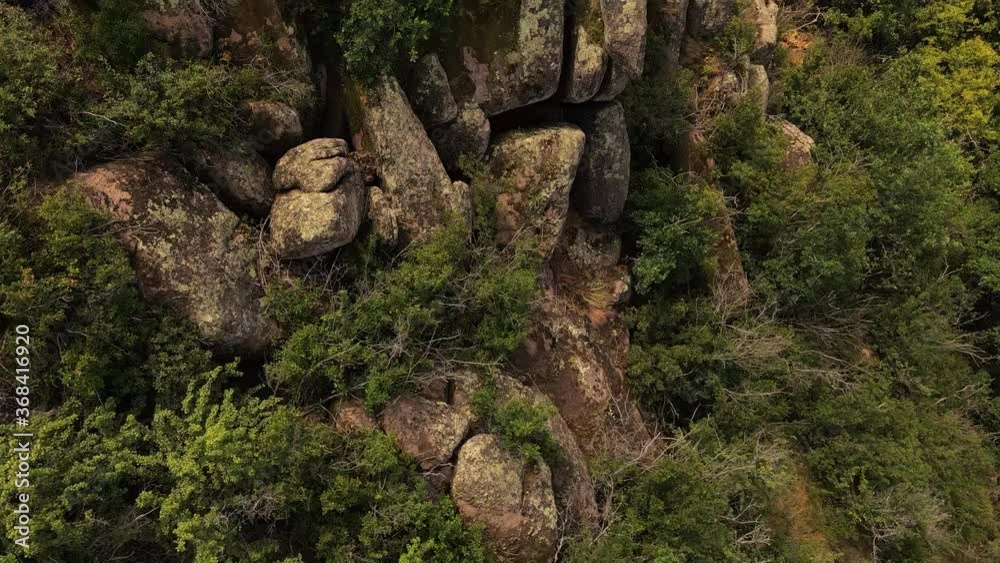 Vidéo Stock Ukrainian crystalline shield lies under the territory of ...