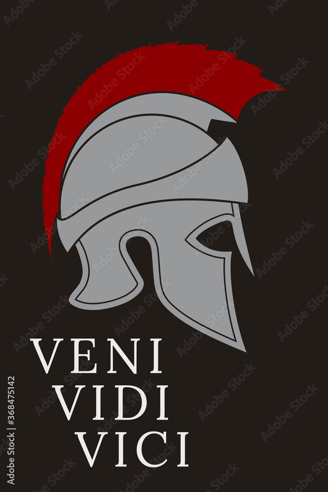 Veni Vidi Vici. Latin Quote Poster. Translation: I came, I saw, I ...