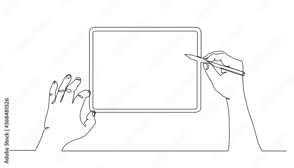 First Person View Drawing