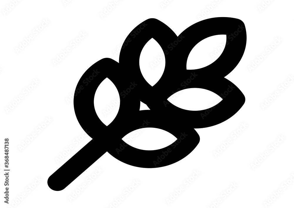 Vecteur Stock Rice icon,vector illustration. Flat design style. vector ...