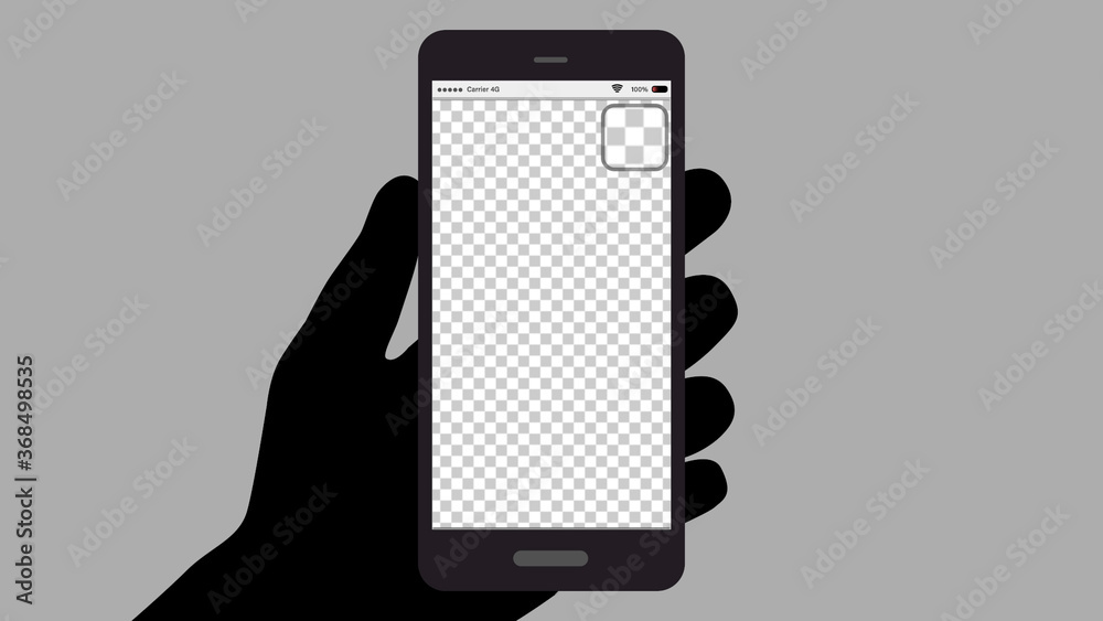 Mobile Video Call Overlay Stock Template | Adobe Stock