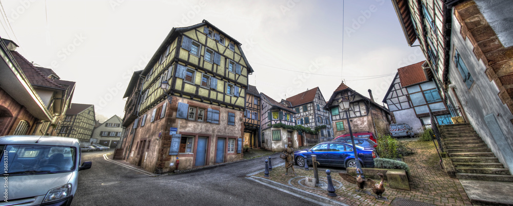 Bouxwiller im Elsass Stock Photo | Adobe Stock