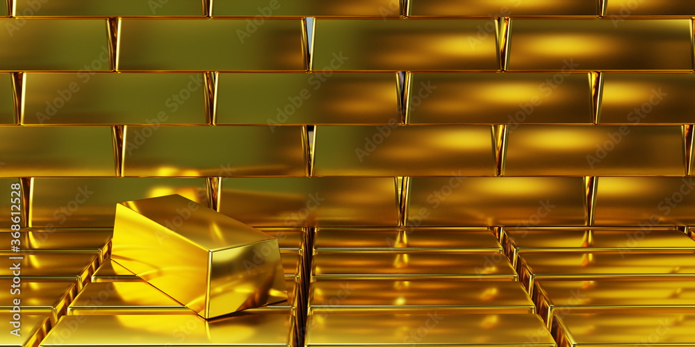 3d Model Render Gold bsr Stock Illustration | Adobe Stock