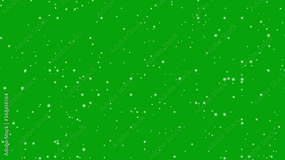 Snowfall motion graphics with green screen background Stock Video ...