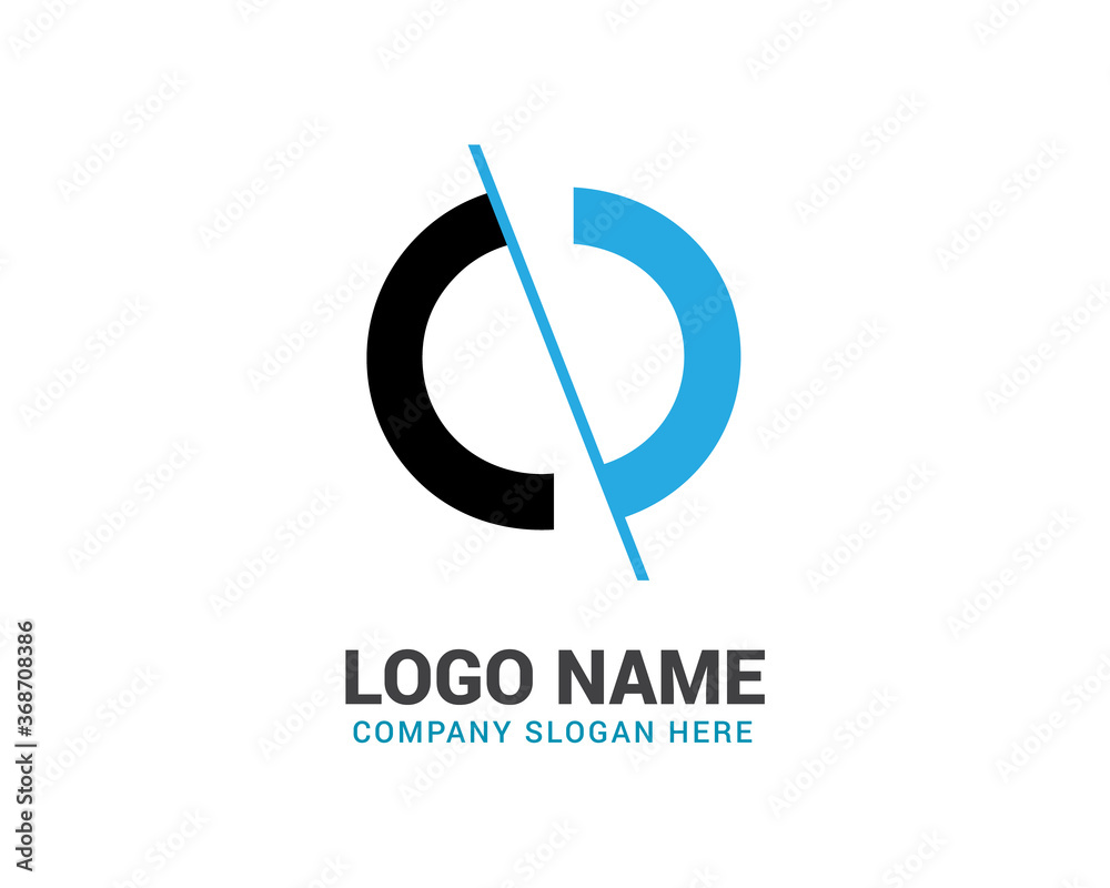 CD letter logo, Modern logo design Stock Vector | Adobe Stock