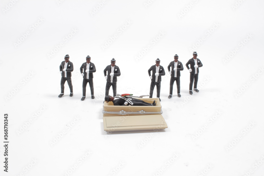 Dancing Coffin. Meme with black men who carry the coffin and dance ...